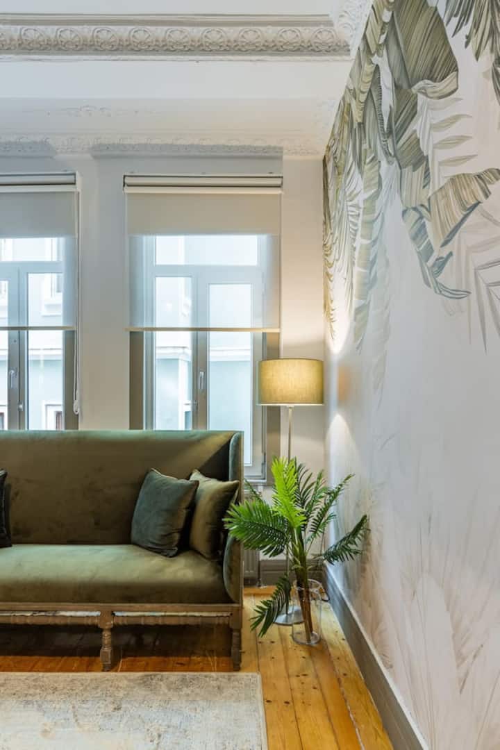 Galata Tower 3 Bedroom, 4 Showers 2wcs Luxury Flat - Beyoğlu