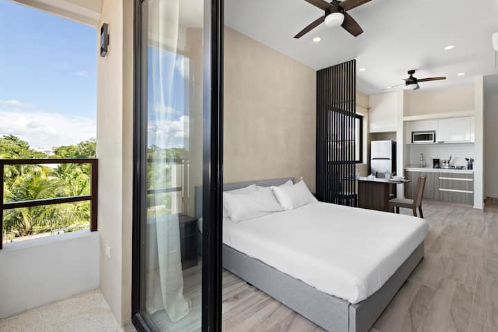 Fully Equipped, Pool, Gym, Street Parking, Tv, Ac - Tulum