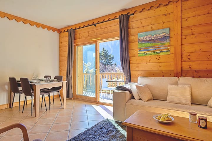 Pralioud – Spacieux Vue Montagne, Spa & Terrasse - Courchevel 1850