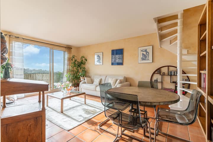 L’écrin Des Collines, Calme Et Panorama Ensoleillé - Mougins