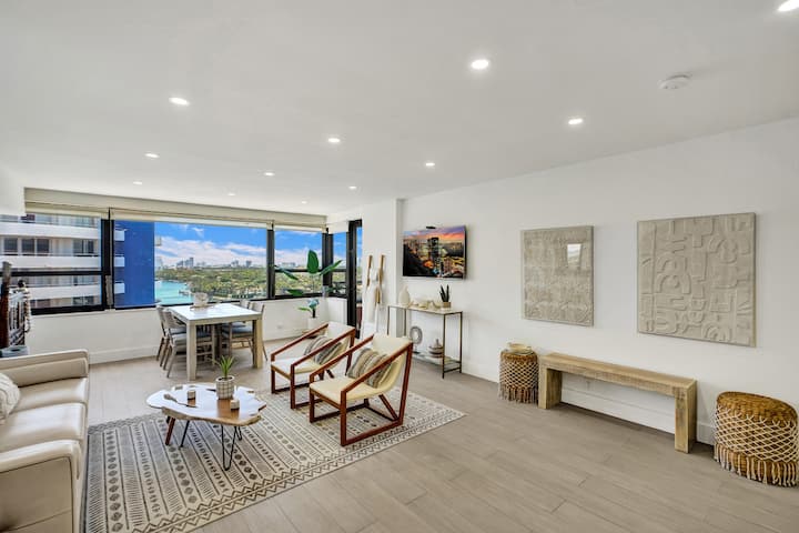 Luxury Tulum Inspired Bay View Beach Retreat 1621 - Miami Beach, FL