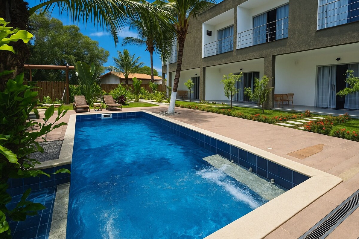 Apartment mit Pool in Coroa Vermelha • Mutá Beach - Gästehäuser zur ...