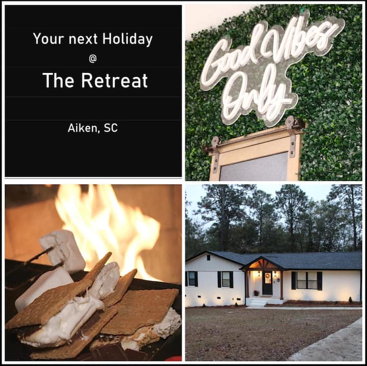 New! Aiken Retreat | Firepit | Hot Tub | Near Dtwn - Aiken, SC