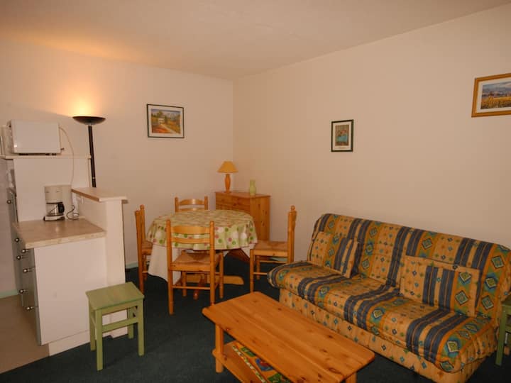 Studio Gourette, 1 Pièce, 6 Pers. - Laruns