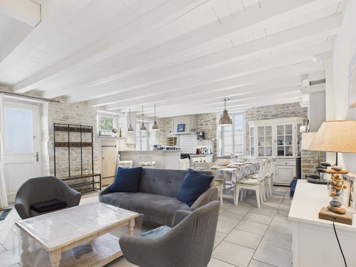 Charmante Maison Pour 8 à 800 M De La Plage - Ars-en-Ré