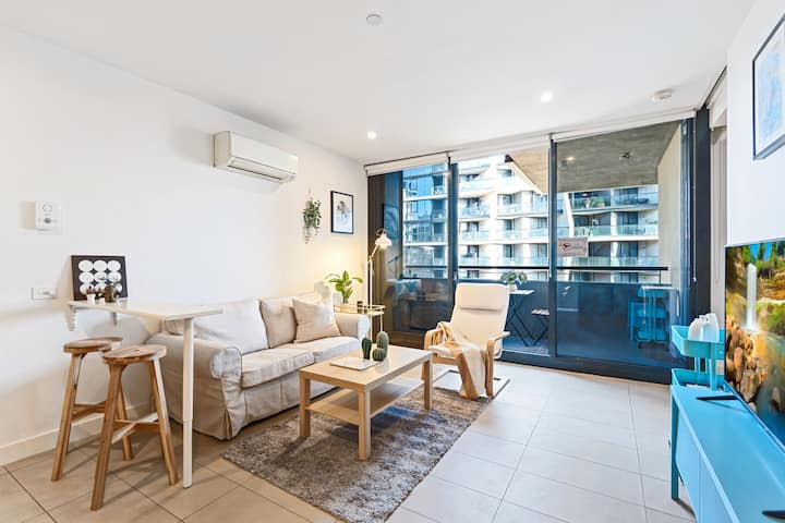 Cozy 1br By Albert Park + Free Secure Parking - St Kilda