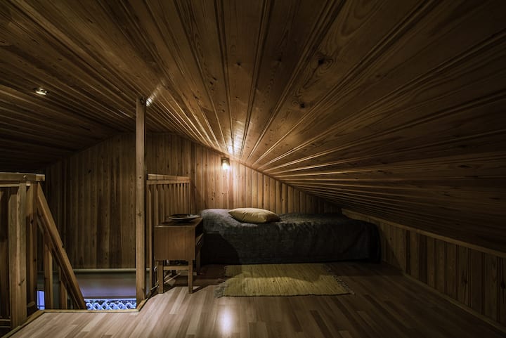 Cabine-vue Sur Jardin-salle De Bain Privée-cottage - Sipoo