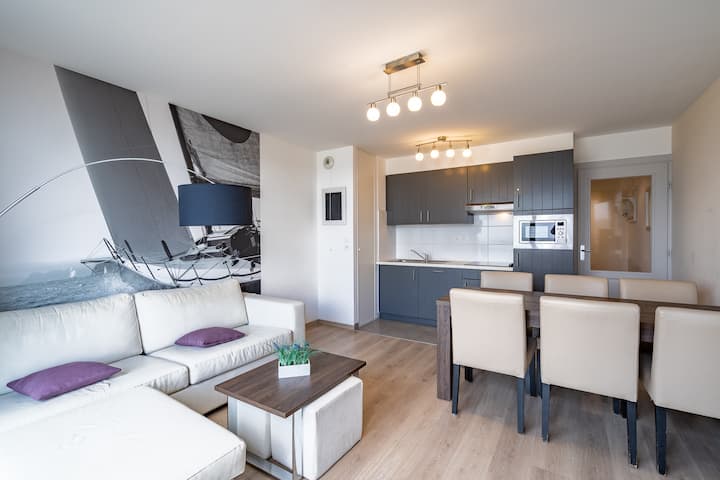 Appartement Pour 6 Personnes Avec Balcon Et Vue Su - Bray-Dunes