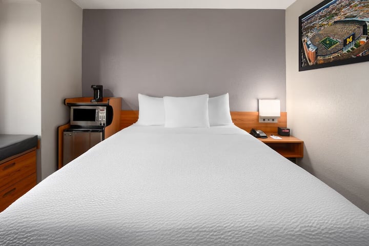 Queen Room | Microtel Ann Arbor | Free Breakfast - Ann Arbor, MI