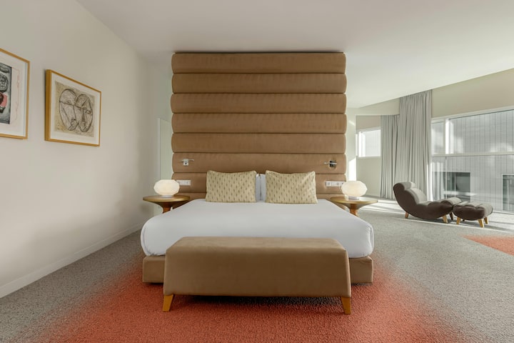 Stylish Suite At Room Mate Aitana Hotel With Gym - Zaandam