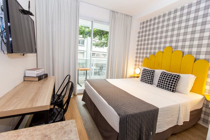 Studio Elegante Com Academia Proximo A Praça Da Sé - Brasilien