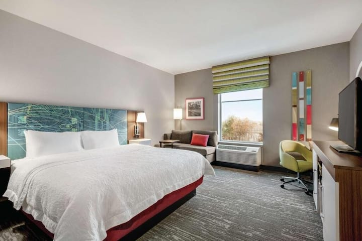 Sleek King Room Near Elm Creek Park Reserve - Maple Grove, MN