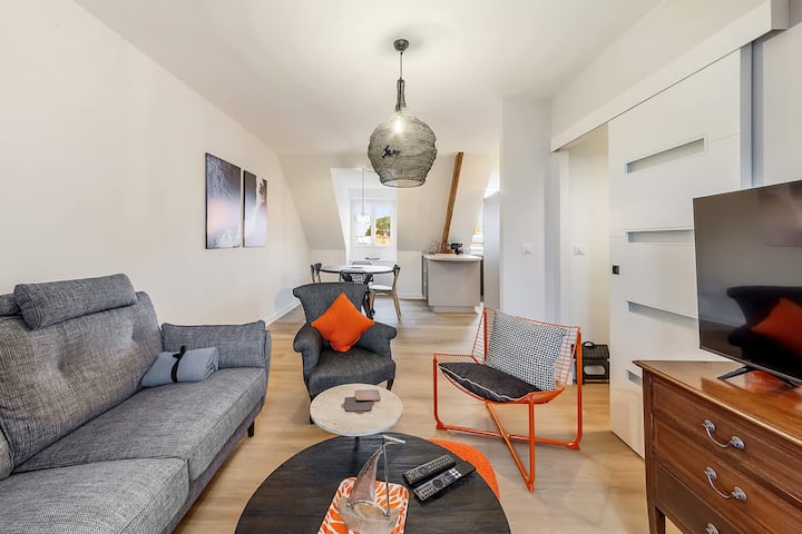 L’armor, Bel Appartement Rénové, 2 Chambres - Pointe du Grouin