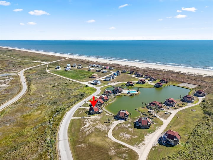 Coastal Lagoon Retreat In Matagorda  W/ Beach View - Matagorda, TX