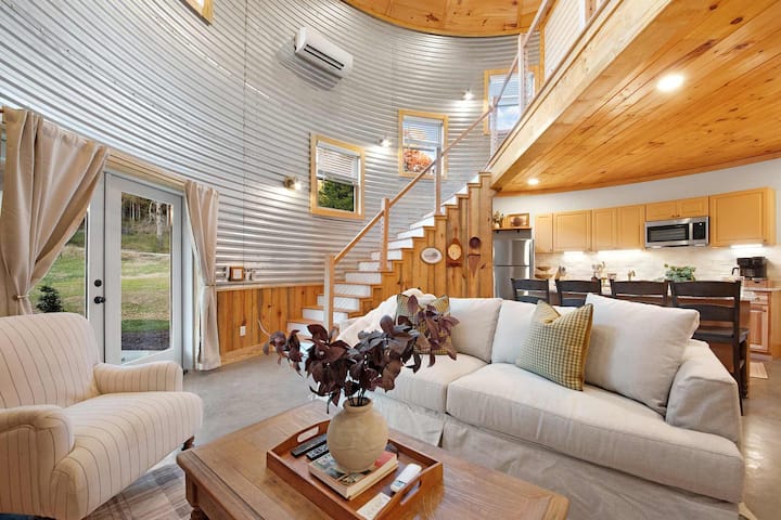 The Hollow Silo | Peaceful Farm Escape - Chattanooga, TN