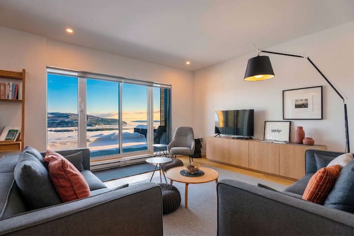 102 | Condo Haut De Gamme | Terrasse Vue Fleuve - Baie-Saint-Paul