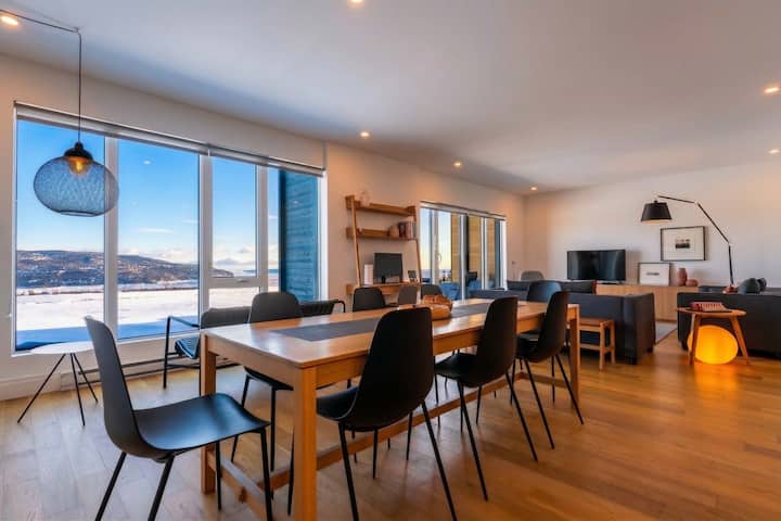 102 | Condo Haut De Gamme | Terrasse Vue Fleuve - Baie-Saint-Paul