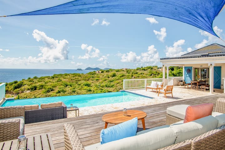 Entire Top Level Of Villa With Mesmerizing Views - U.S. Virgin Islands