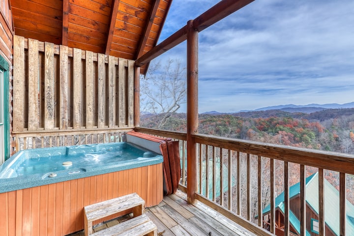Dog Friendly Cabin, Sleeps 4・gorgeous View・hot Tub - Great Smoky Mountains National Park
