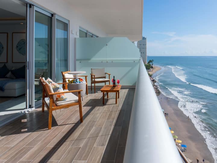 ¡Apartamento De Lujo Frente Al Mar En Mazatlán! - Mexico