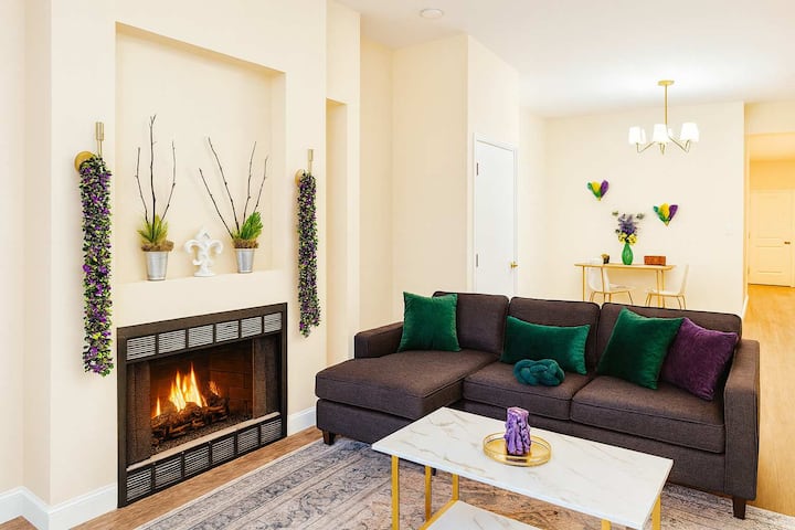 Soulard King 1br W/ Washer & 370 Mbps Wi-fi - St. Louis, MO