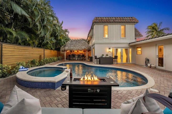 Serenity Palms | Pool | Close To Beach | 5 Bdr - Pompano Beach, FL