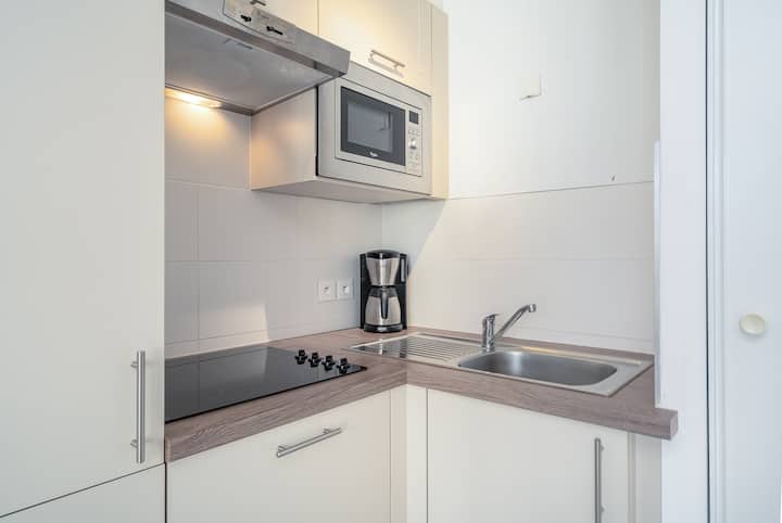 Studio Pour 4 Personnes Avec Balcon - Plage de Bray-Dunes