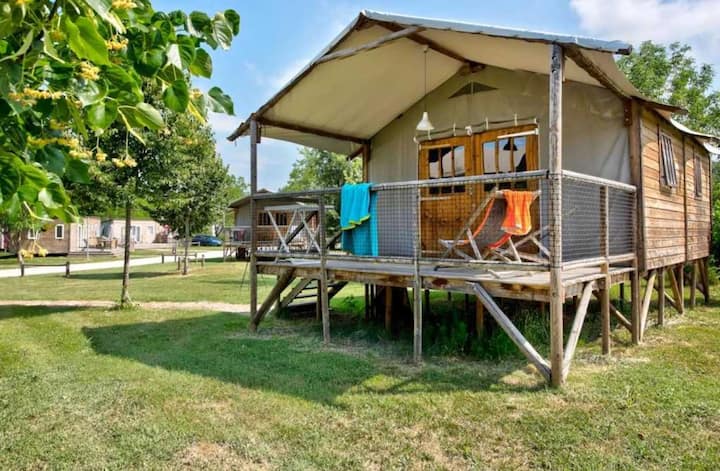 Zecamping 4* Cabane 38m² Piscine - Lot