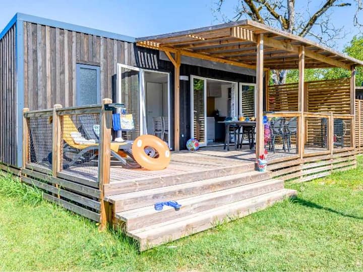 Zecamping 4* Mobil Home 29m² Piscine - Souillac
