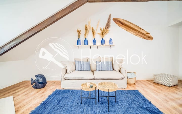 Esprit Surf En Centre-ville Studio Mezzanine - Quimperlé