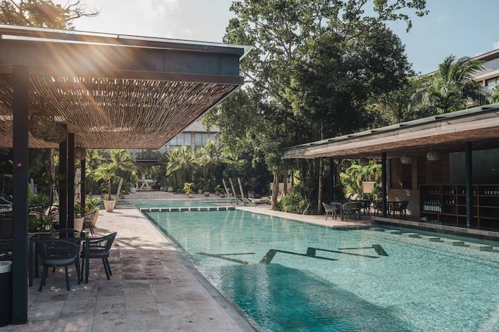 Penthouse 3br With Rooftop & Jacuzzi In Awa - Playa del Carmen