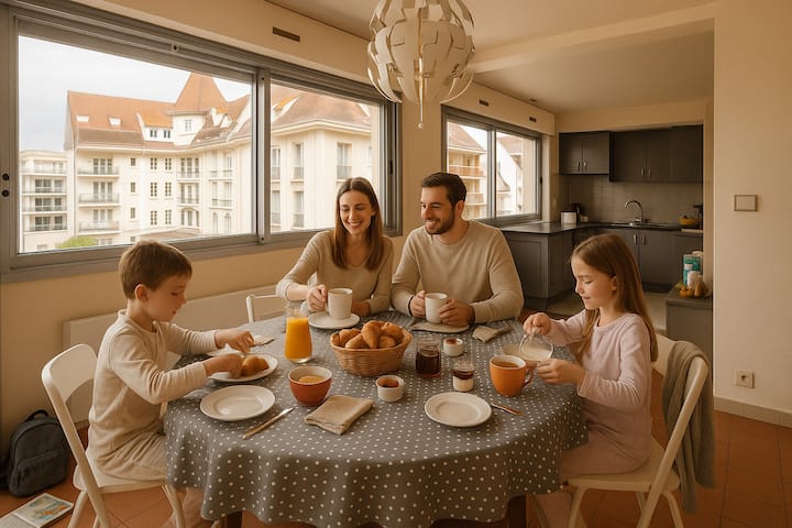 Centre & Plage à Pied + Parking Privé Sécurisé - Le Touquet-Paris-Plage