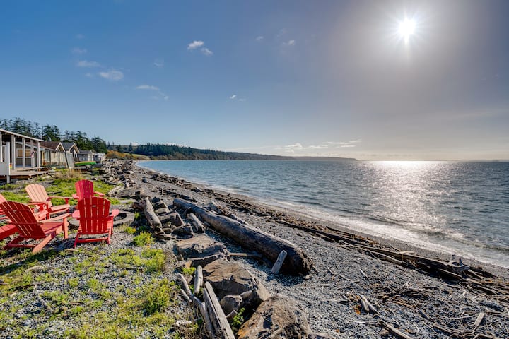 Whale Watch & Relax Fireside: Puget Sound Gem! - Coupeville, WA