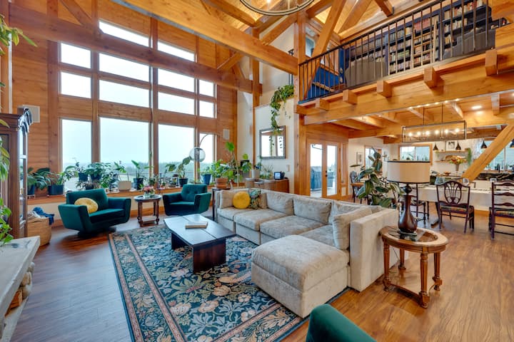 Big Groups Welcome! Mtn-view Onalaska Estate - Ike Kinswa State Park, Silver Creek