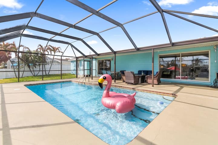 Beautiful Riverfront House W/ Heated Pool & Dock! - Cocoa Beach, FL