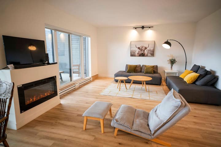 Condo ÉLégant – Vue Panoramique Et Calme - Charlevoix Regional County Municipality