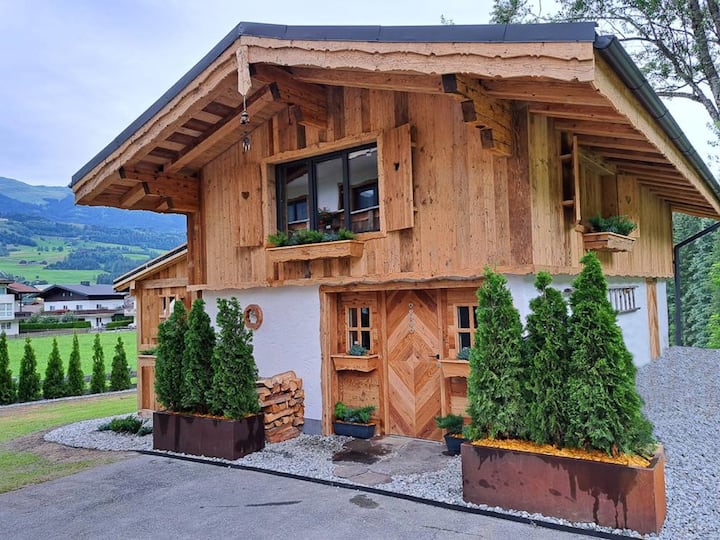 Chalet De Style Alpin-chic Avec Sauna - Saalbach-Hinterglemm