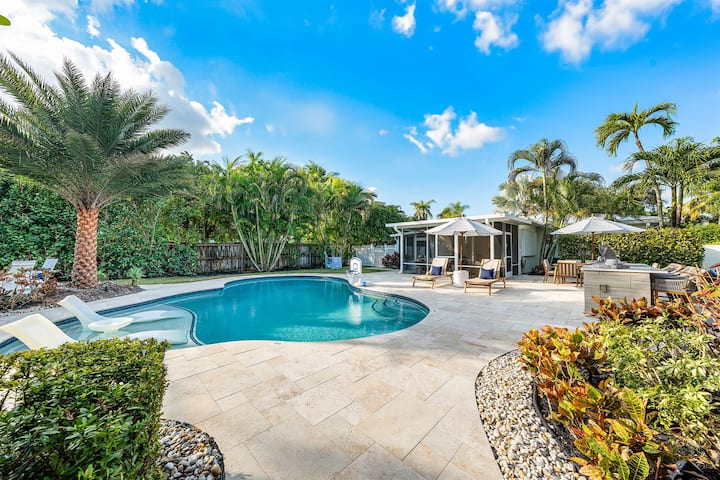 Delray Family Retreat | 4br & Private Pool - Delray Beach, FL