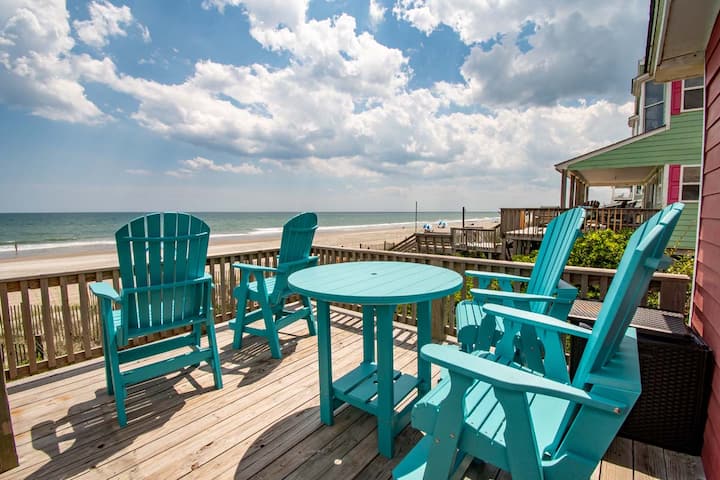 Sea Fever West, Oceanfront Duplex - Emerald Isle, NC
