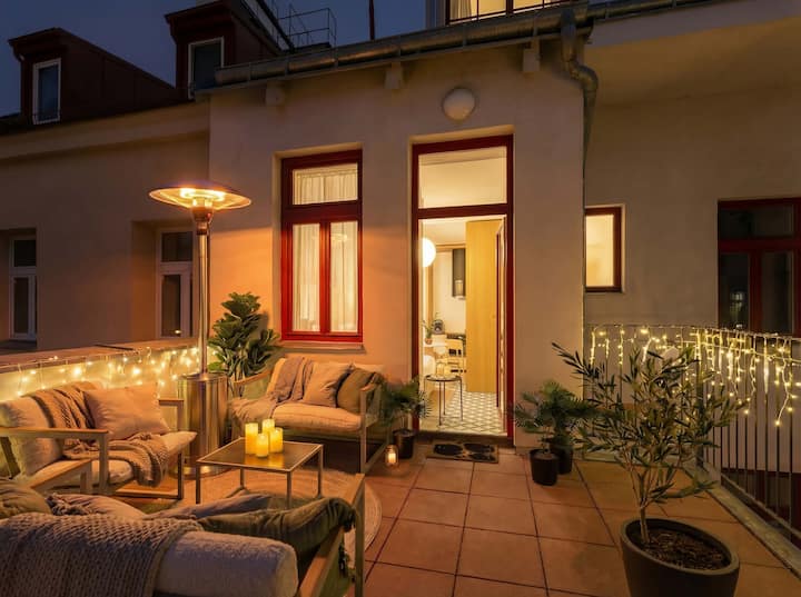 Turnkey | Florenc Apartment With Terrace Ii - Czech Republic