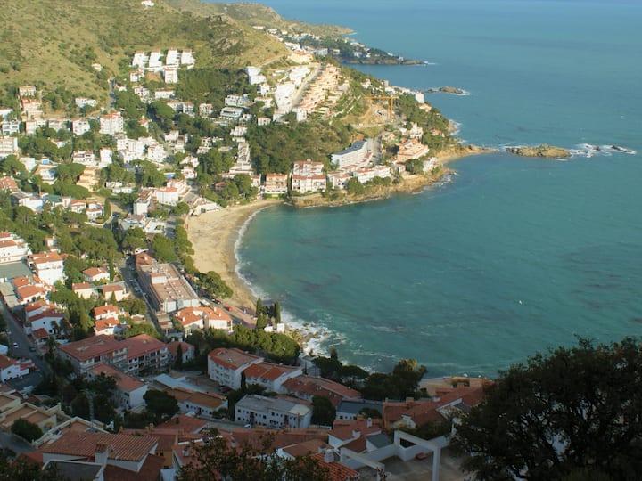 Superbe Studio Avec Vue Sur La Mer Roses Av 14 - Cadaqués
