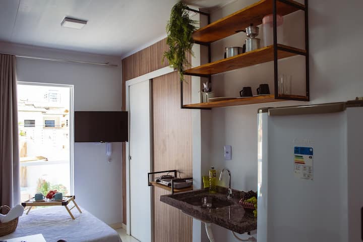 Studio 201 | Village + Piscina + Garagem - Aracaju