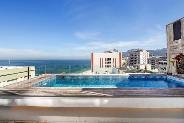 Rio028 - Penthouse De 6 Chambres à Ipanema - Rio de Janeiro