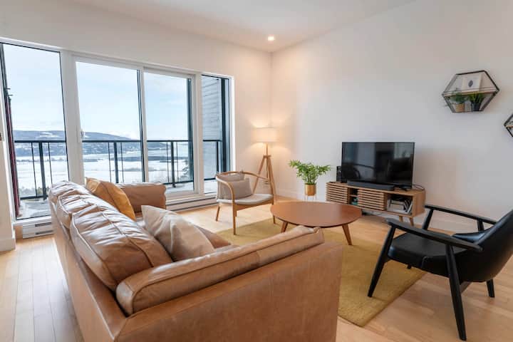 309 - Condo De Luxe | Vue Spectaculaire Et Piscine - Baie-Saint-Paul