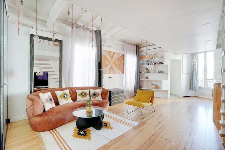 Appartement Spacieux 2ch/4p - République - Vincennes