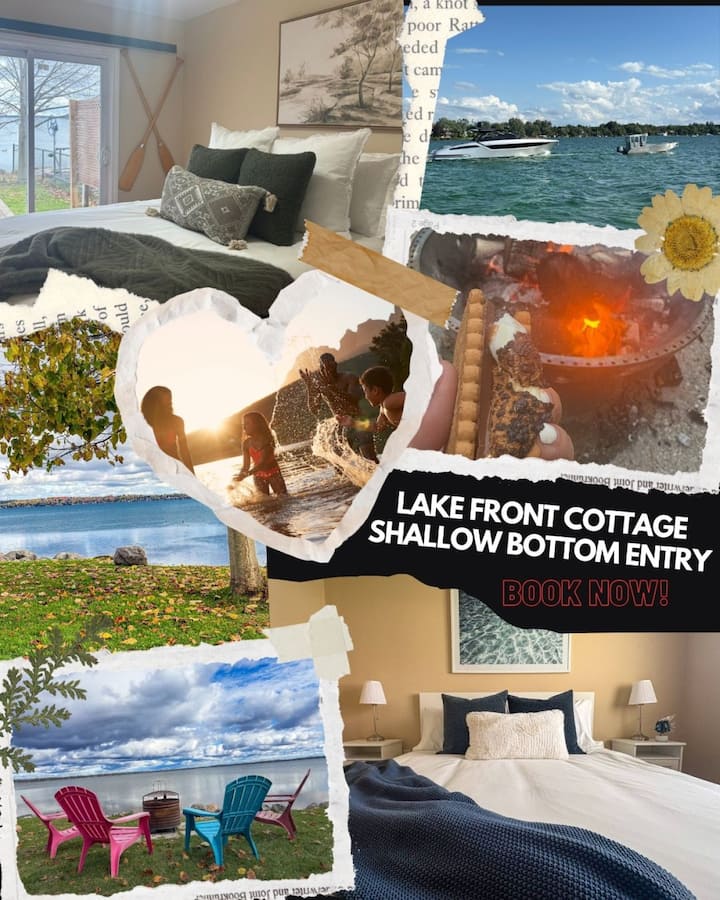 Lake Simcoe Lakefront Escape | Dock Sandy Shallow - 이니스필