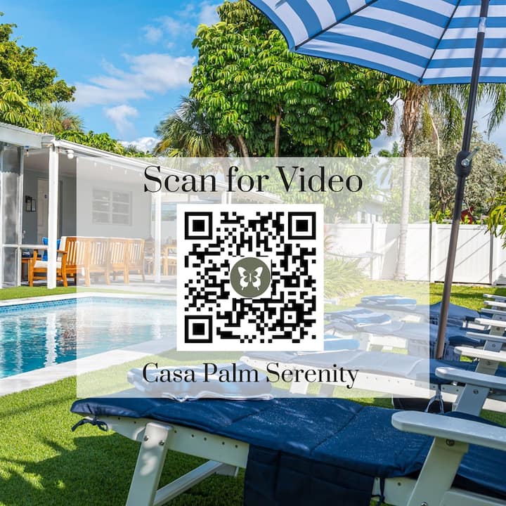 Casa Palm Serenity I Pool | Mins To The Beach! - Pompano Beach, FL