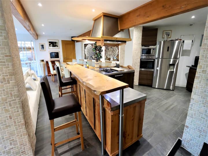 Villa Luxueuse Avec Spa Privé Proche Plage - Lacanau