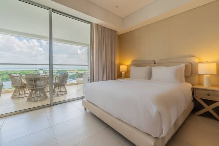 Vista Increíble + Balcón + Piscina Cb941 - Cartagena, Colombia