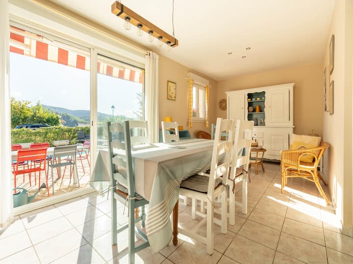 Maison Dans Le Sud De La France Avec Piscineprivée - Roquebrun